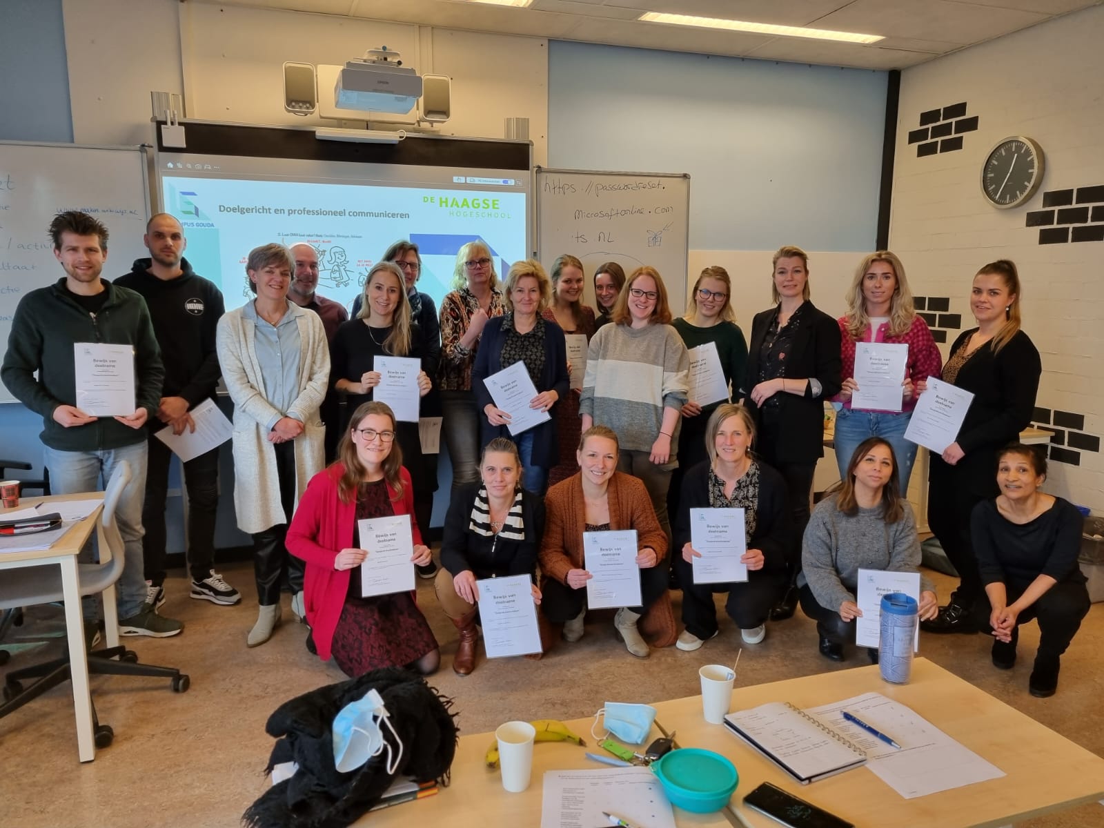 Studenten Communiceren in de Zorg ronden eerste deelmodule af - Campus Gouda